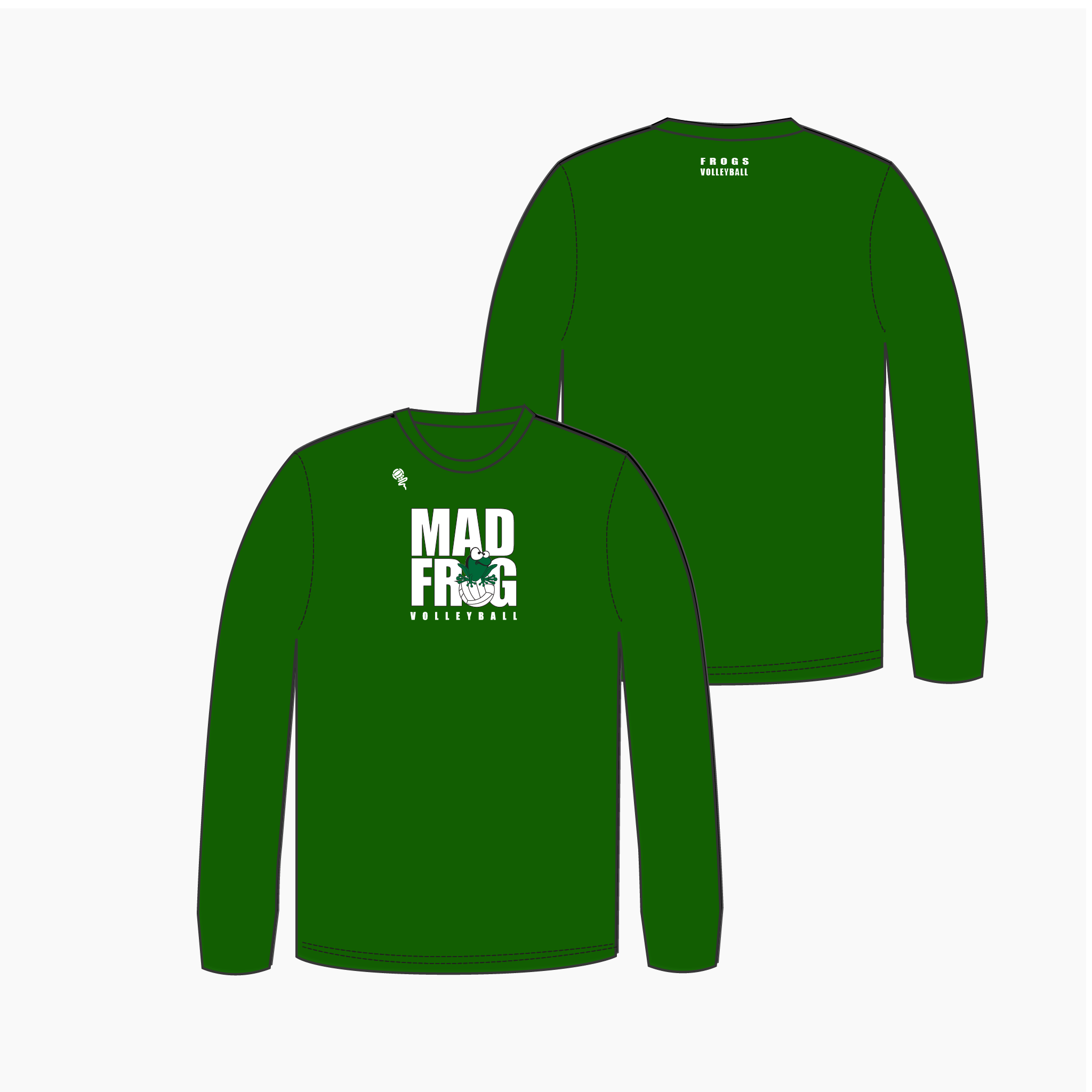 Block Long Sleeve Performance Jersey – VB RAGS VOLLEYBALL